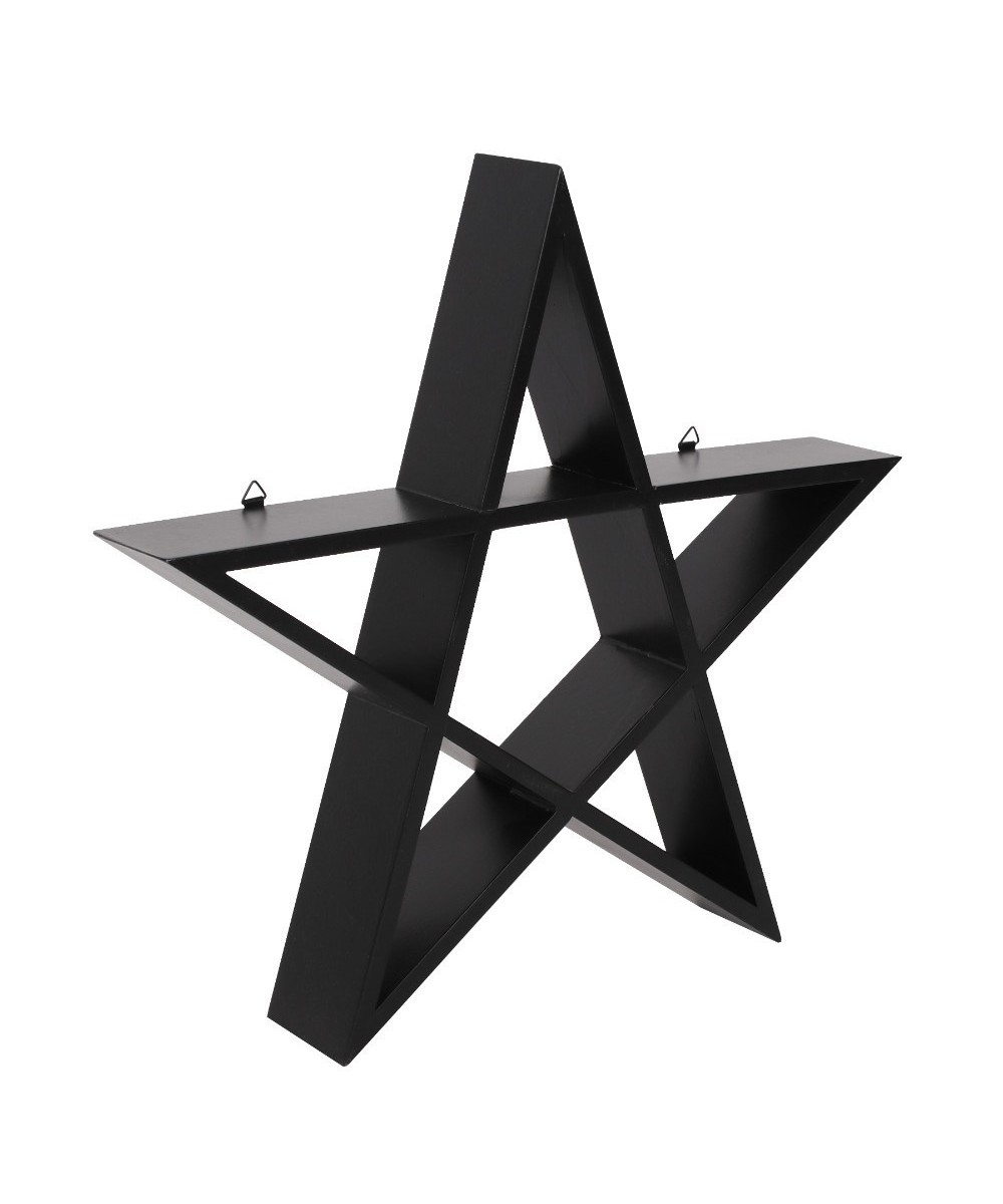 Pentagram Wall Shelf